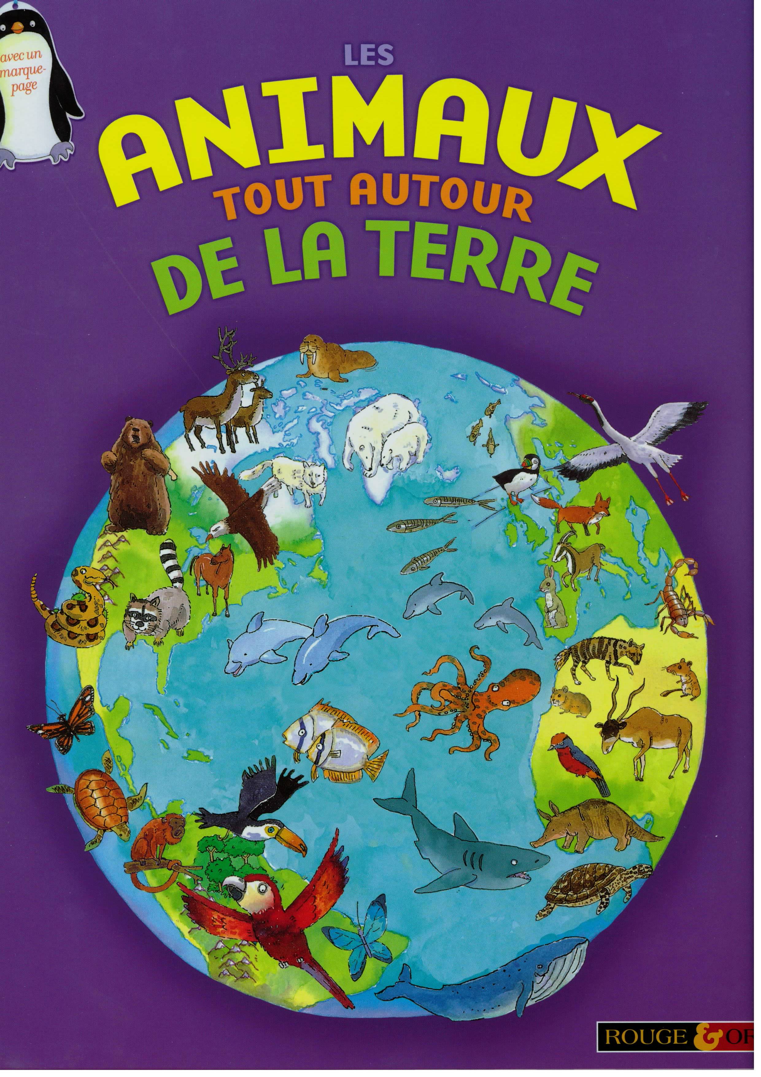 Rouge et Or - Les animaux tout autour de la terre – MATIVOX agence ...
